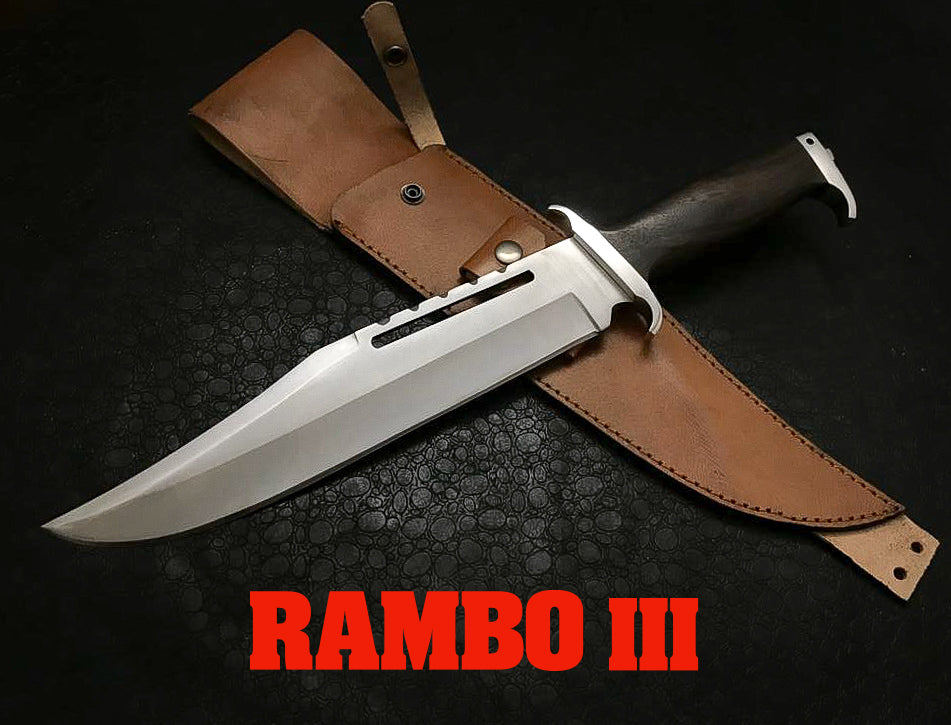 Handmade Rambo III Movie Replica Knife – The Titans Edge