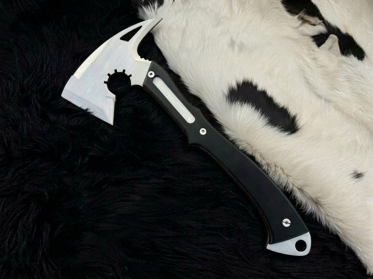 Resident evil Requiem Leon Kennedy Replica Hatchet | RE9 Axe with Leat ...
