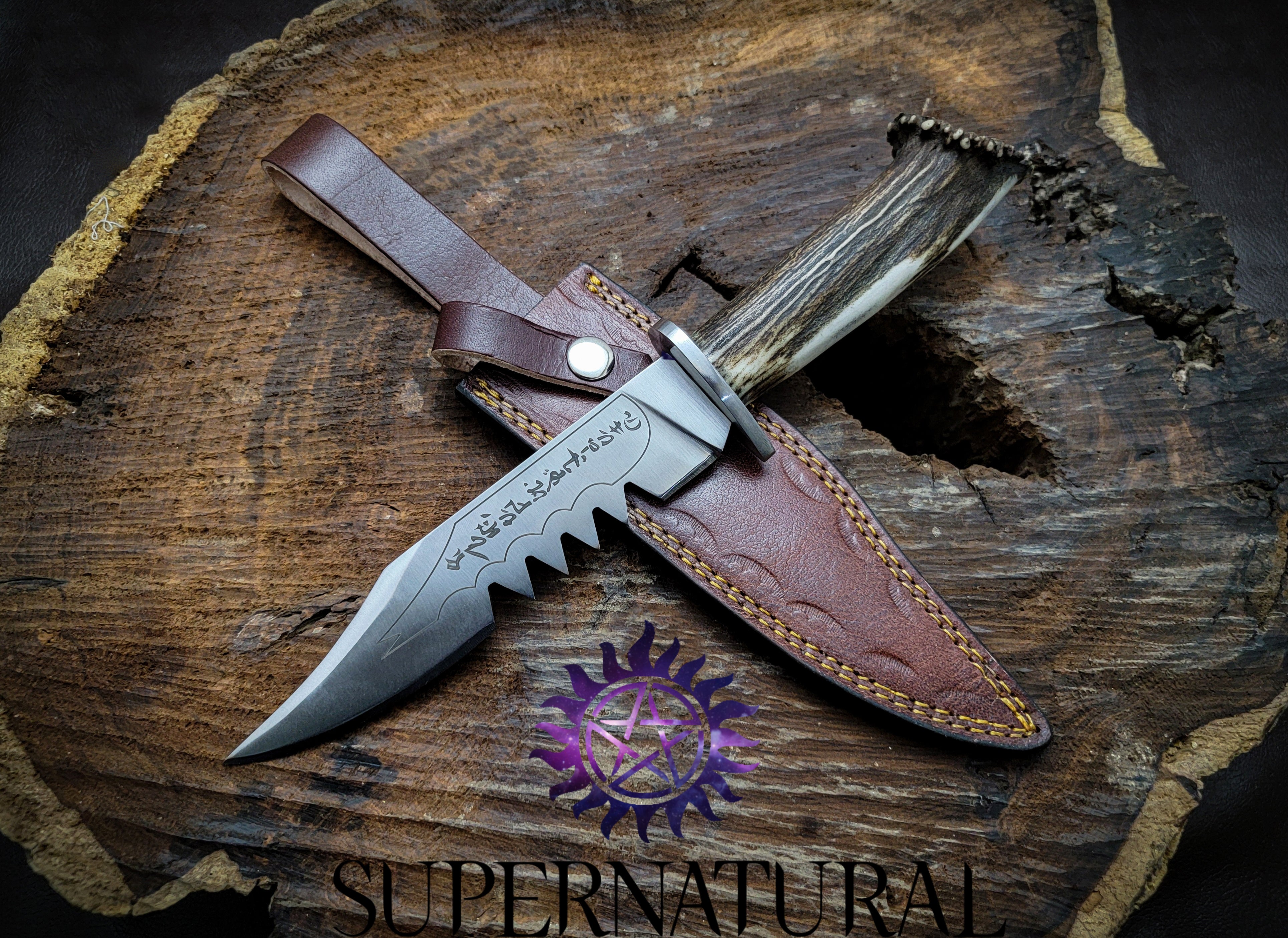 Supernatural Knife: Handmade Ruby's Demon Killing Replica Knife – The ...