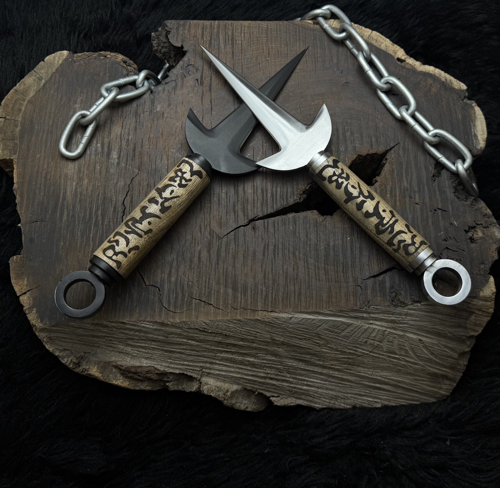 Naruto Shippuden: Handmade Custom Minato Kunai with Leather Sheath | M ...
